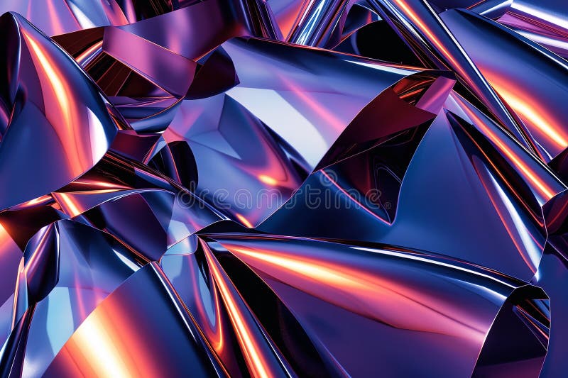 Color Geometric Forms in a Multicolor Palette with Smooth Textures ...