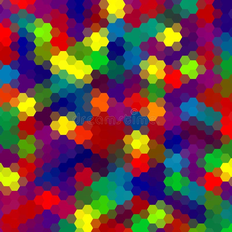 Color Geometric Illustration. Abstract Vector Background. Eps 10 Stock ...