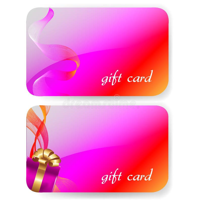 Gift Certificate, Voucher, Coupon, Reward or Gift Card Template with ...