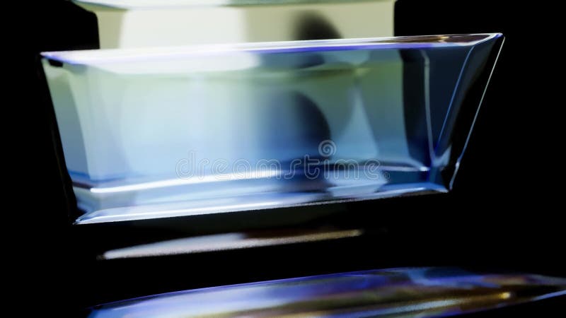 Color Glass Rectangle Boxes 3d Stock Illustration - Illustration of ...