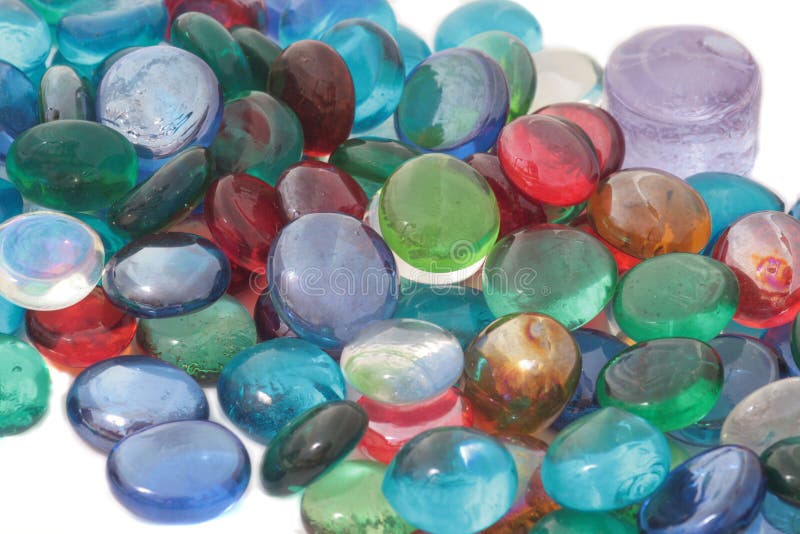 Color glass stones. stock image. Image of shiny, colored - 5391729