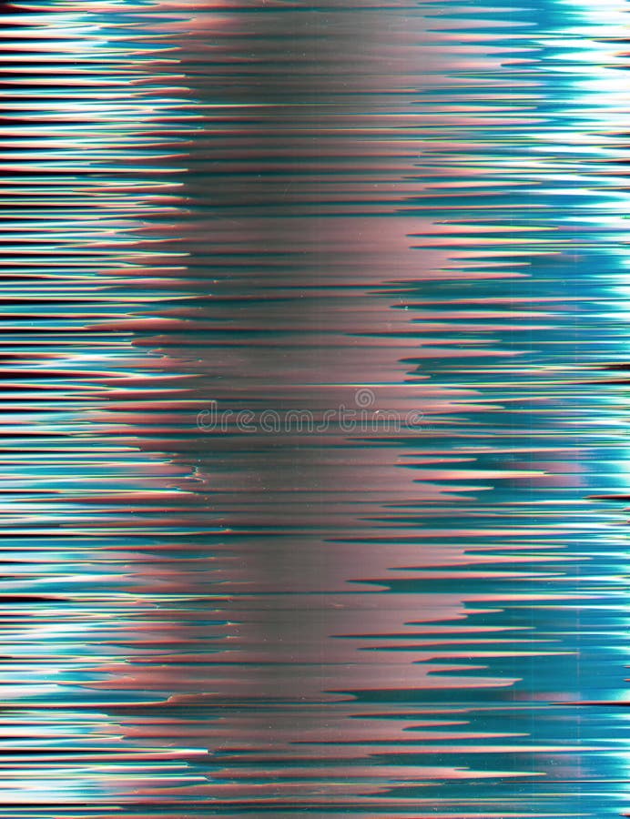 Color Glitch Background Digital Error Pastel Noise Stock Illustration ...
