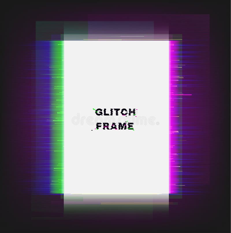Color Glitch Background. Distortion Effects for Advertising Stock ...