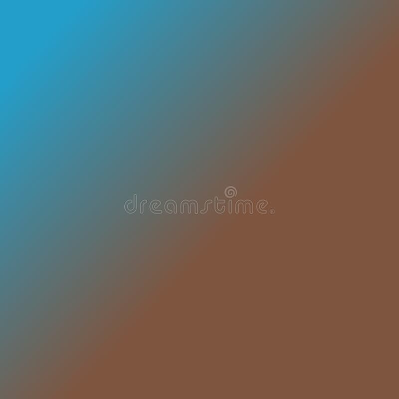Color Gradation Photo Blue To Light Brown Color Stock Illustration ...
