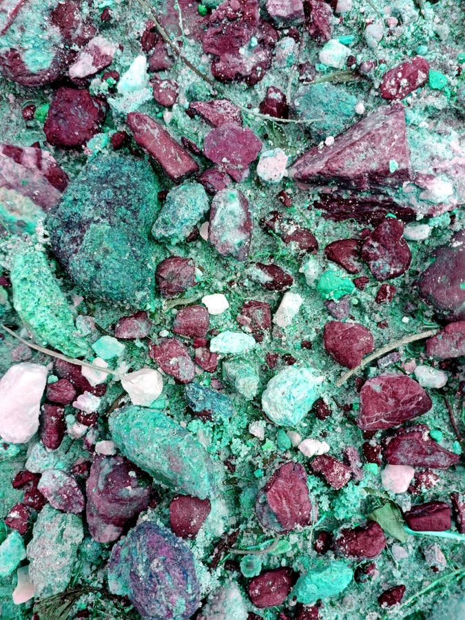 Color Gradation of Rocks in the Sand Stock Photo - Image of baground ...