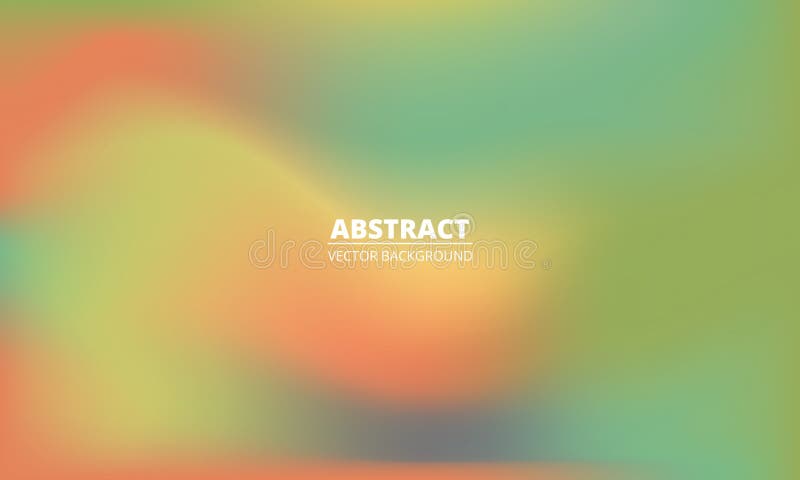 Color Gradient Abstract Background. Orange, Green and Yellow Gradation ...