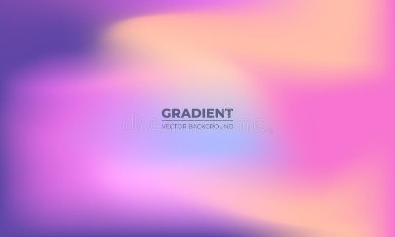 Color Gradient Abstract Background. Saturated Colors Gradation Vector ...