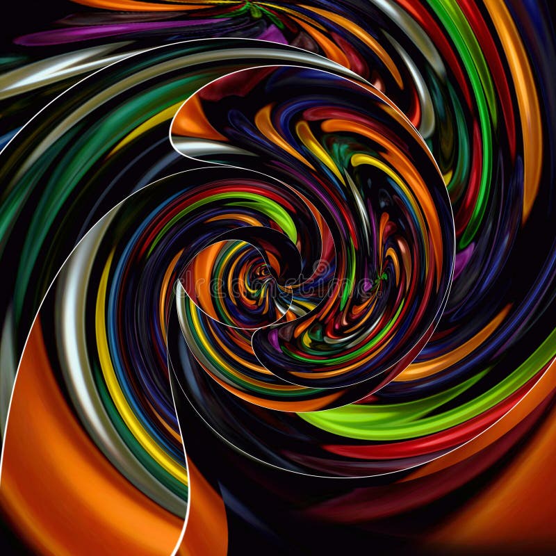 Color Gradient Background of the Abstract Geometric Shape.Cool ...