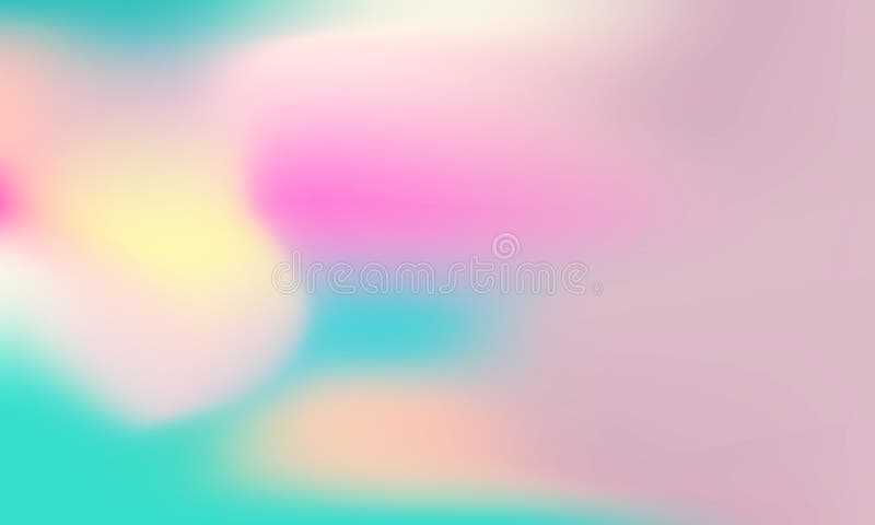 Color Gradient Background. Abstract Pink, Blue and Yellow Gradation ...