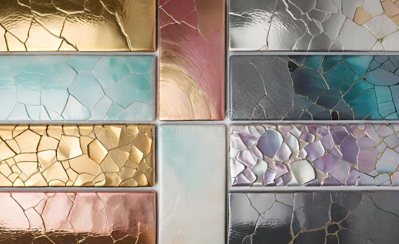 Color Gradient Ceramic Texture Cracked, Abstract Background Wallpaper ...