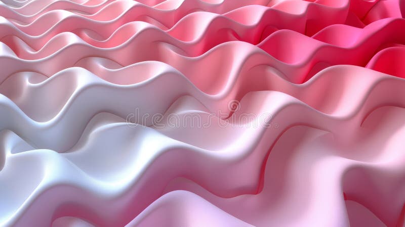 Abstract Color Gradient Line Pattern with Wave Shapes in Vibrant Tones ...