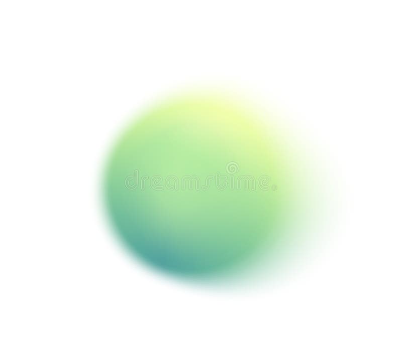 Color Gradient Round Shape Vector Abstract Background. Bright ...