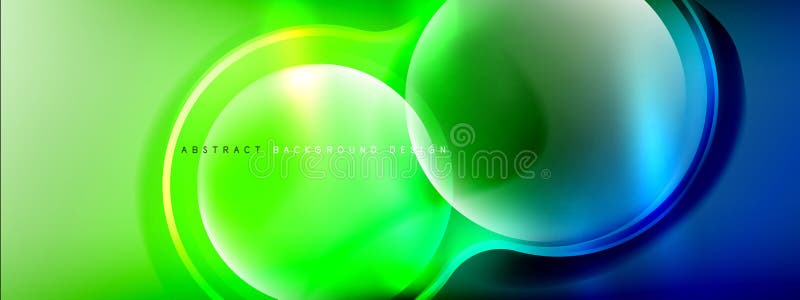 Color Gradient Shadows and Light Effects Background. Lens Flares and ...