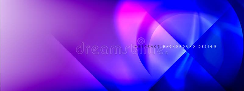 Color Gradient Shadows and Light Effects Background. Lens Flares and ...