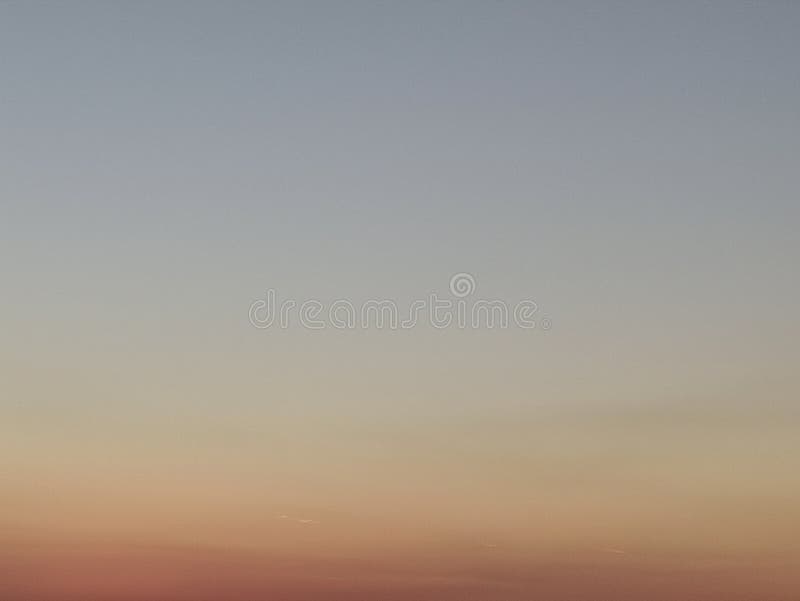 Beautiful Color Gradient of the Sky at a Sunset Stock Image - Image of ...