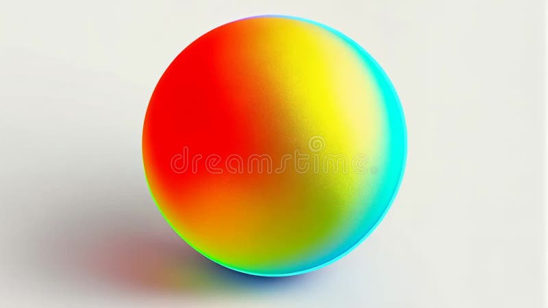 Color Gradient Sphere Abstract Modern Design Stock Video - Video of ...