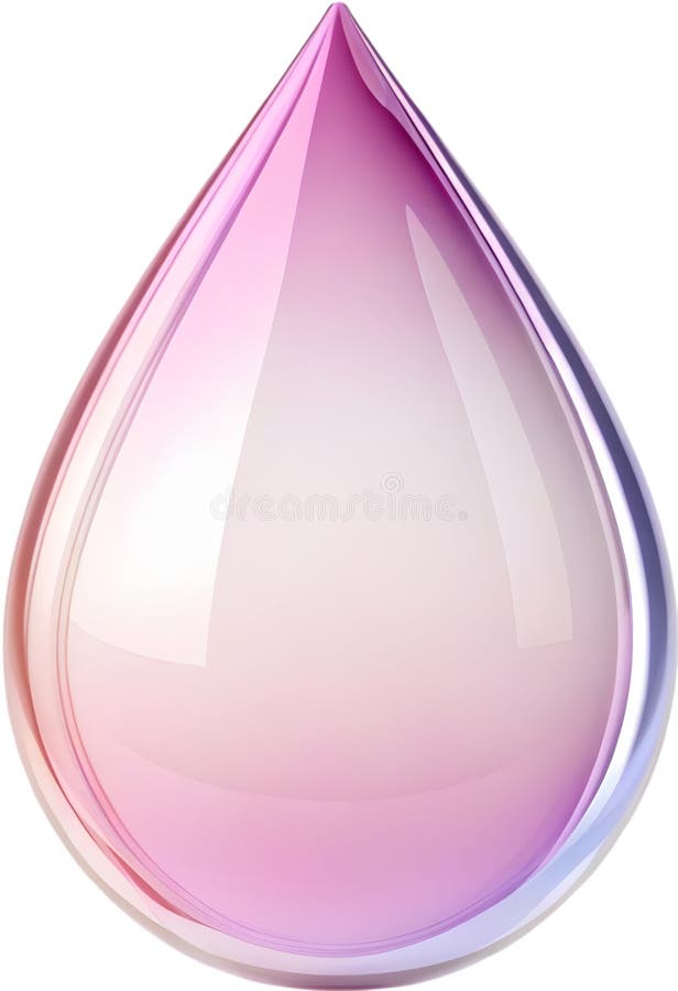 Color Gradient Teardrop Clipart with Smooth Transitions. Stock Photo ...