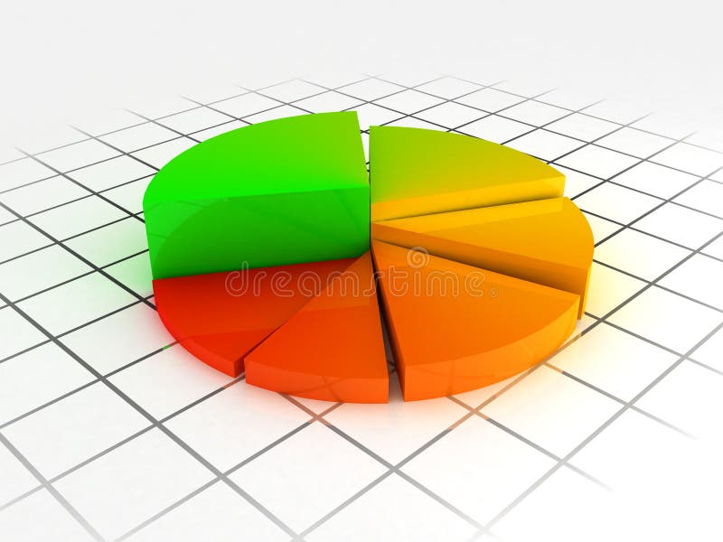 Color Graph stock illustration. Illustration of graph - 12572403