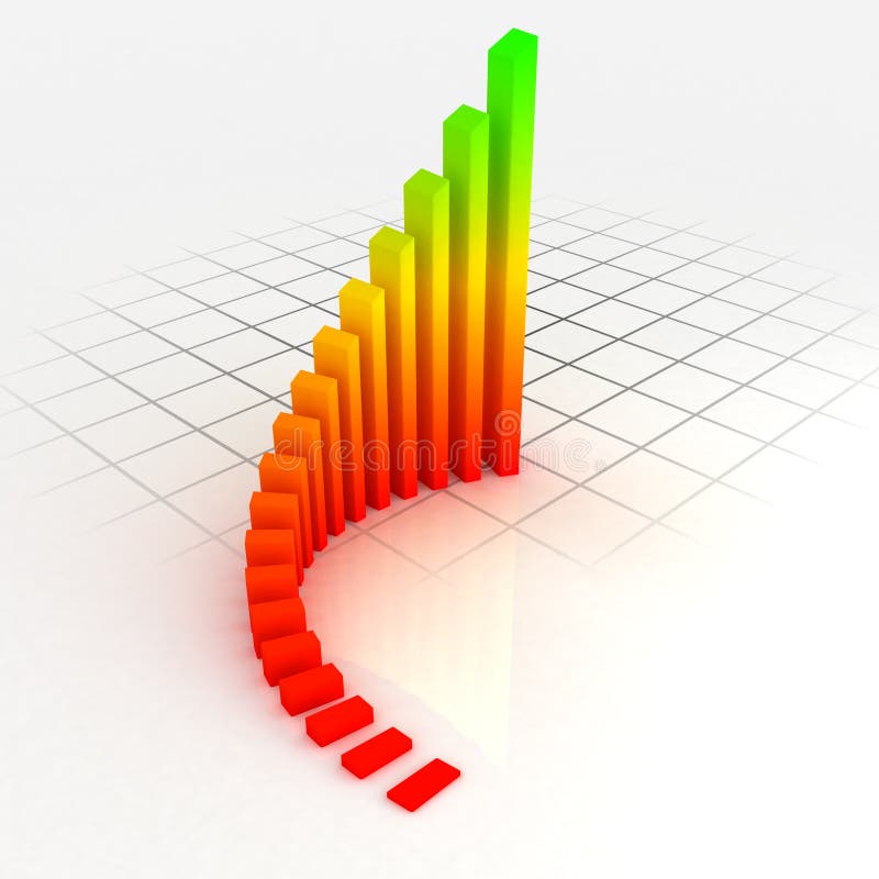Color Graph stock photo. Image of chart, success, money - 3024520