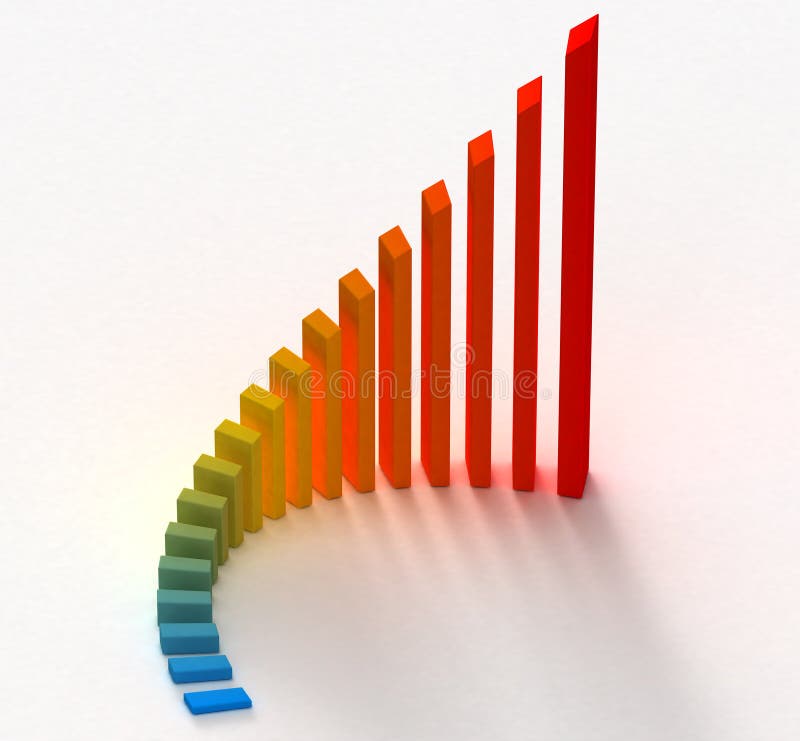 Color Graph stock photo. Image of chart, success, money - 3024520