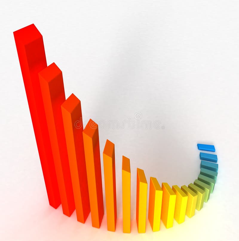 Color Graph stock illustration. Illustration of graph - 3240011