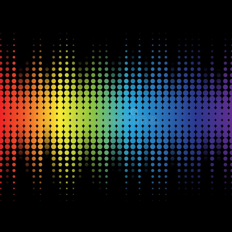 Color graphic equalizer stock vector. Illustration of mixer - 46287476