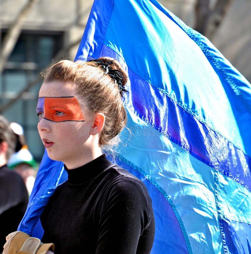 Color Guard editorial photography. Image of drum, festive - 24000087