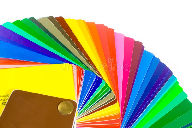 Various color paper stock photo. Image of print, element - 12538434