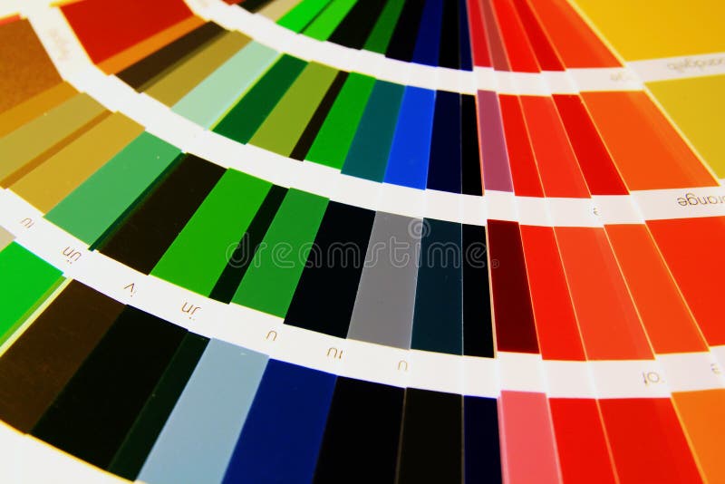 Color guide stock photo. Image of chart, multicolor, paper - 20675718