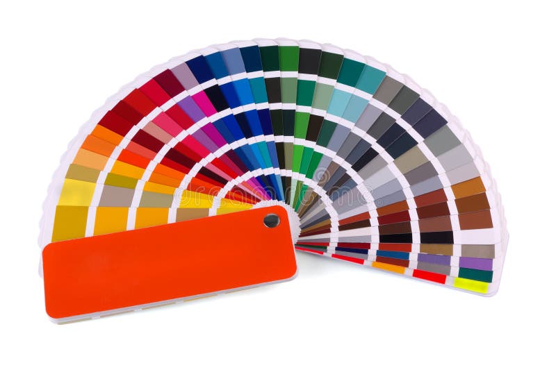Color guide stock image. Image of chart, cmyk, farbe, painting - 772879