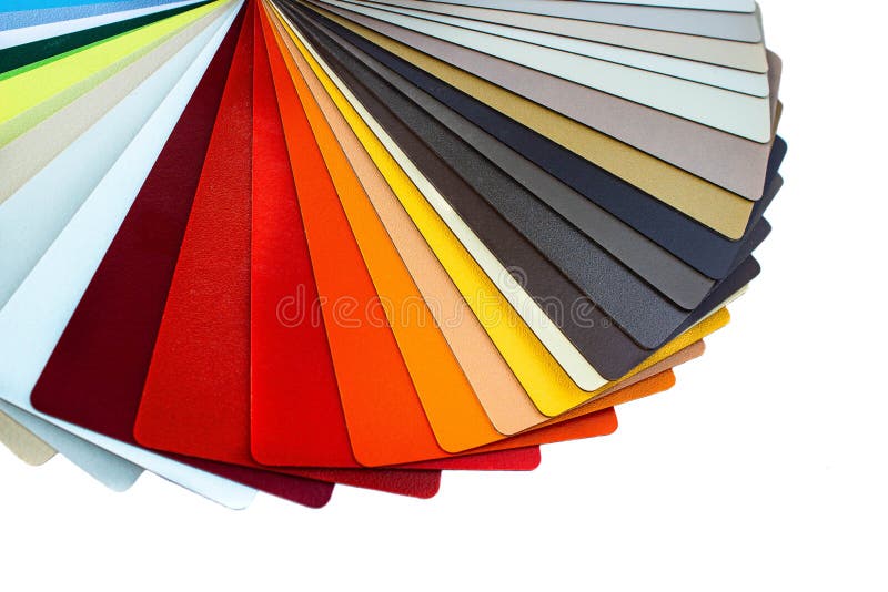 A Color Guide Displaying a Range of Hues for Use in Interior Design and ...