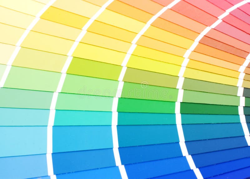 Color guide for selection stock image. Image of decorating - 17182063