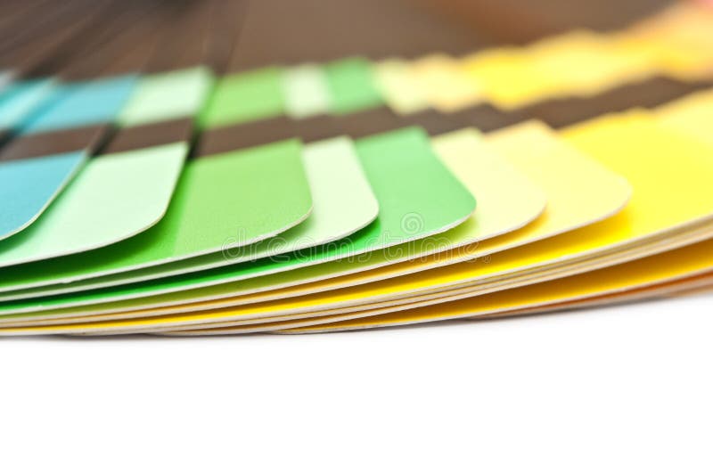 Swatch of plastic samples stock image. Image of counter - 27610929