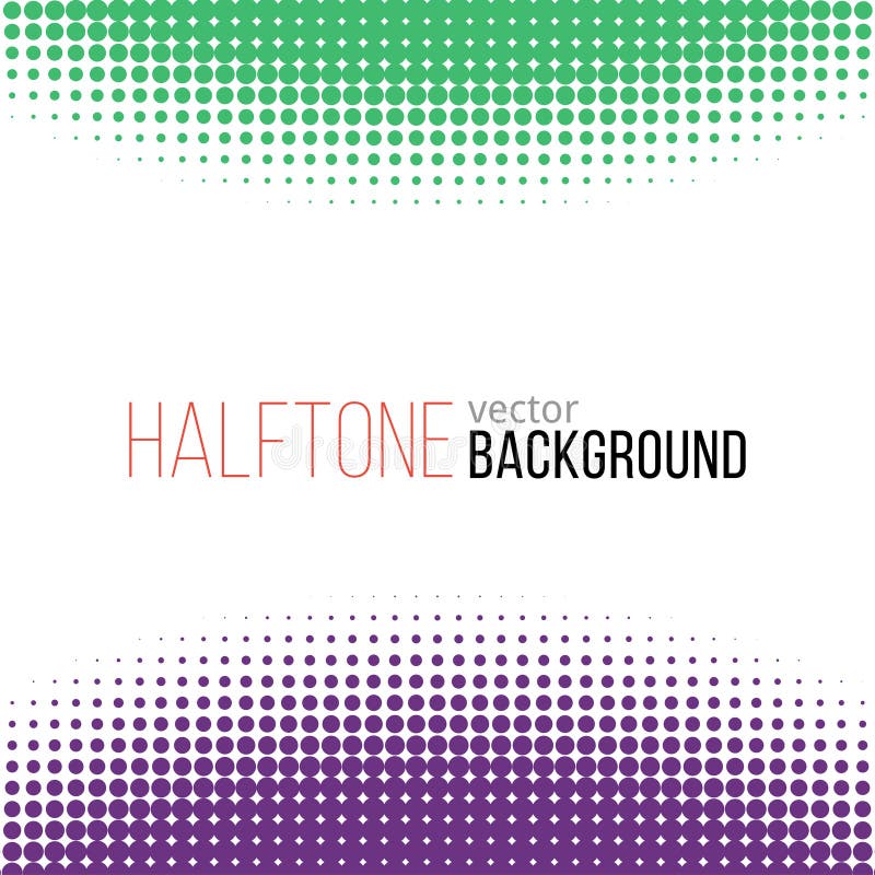 Color halftone pattern stock illustration. Illustration of wallpaper ...