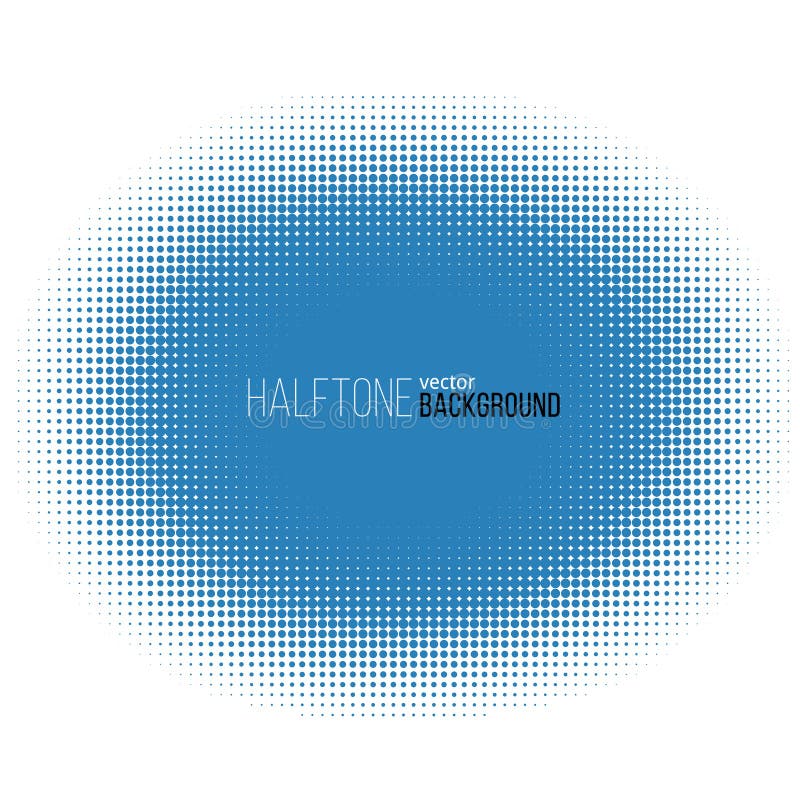 Color halftone pattern stock illustration. Illustration of ellipse ...