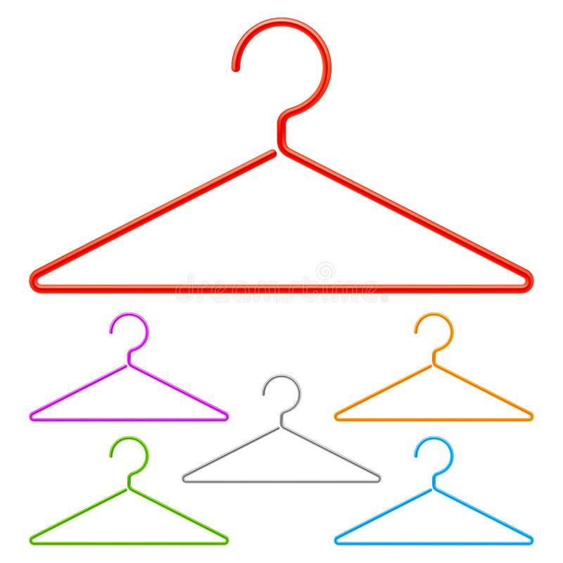 Coat Hangers Clip Art Stock Illustrations – 33 Coat Hangers Clip Art ...