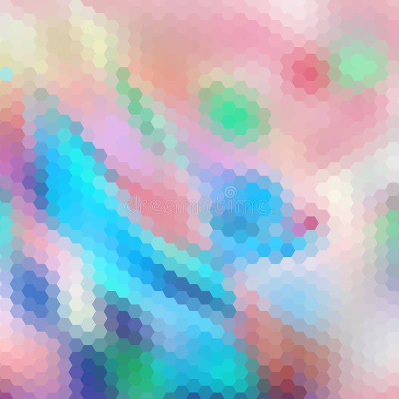 Color Hexagon Background, Pattern, Hexagon Wallpaper. Vector ...