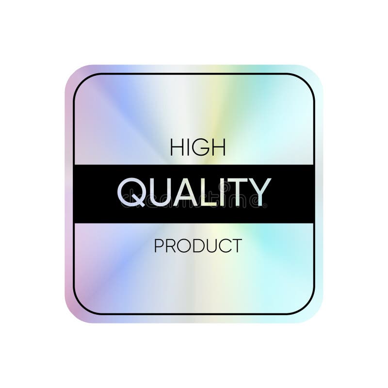 Color Holographic Square Sticker, Holographic Effect Label, Best ...
