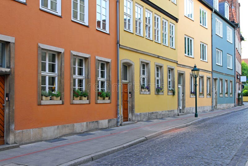 Color houses stock photo. Image of colourful, color, street - 43318622