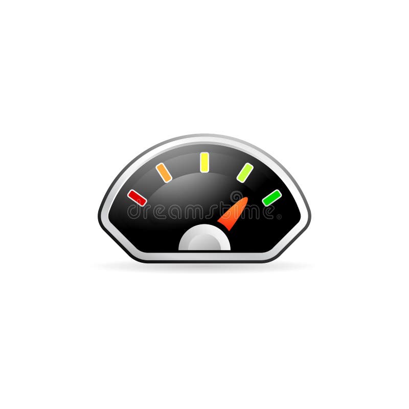 Color Icon - Dashboard stock vector. Illustration of technology - 193421066