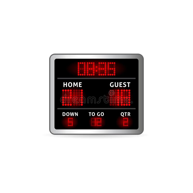 Color Icon - Score board stock vector. Illustration of game - 193421373