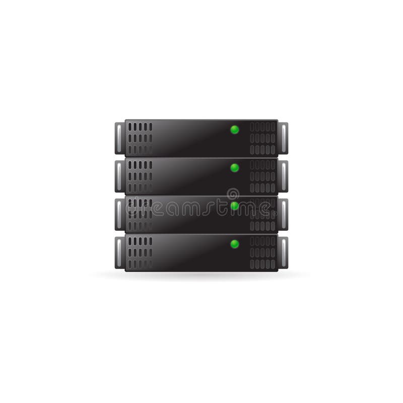 Server rack stock illustration. Illustration of global - 18722931