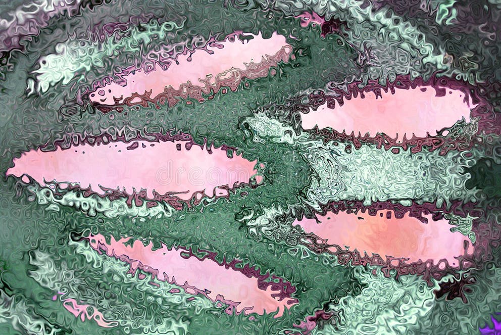 Color Illustration of a Texture with Pattern Distortion with Pink Spots ...