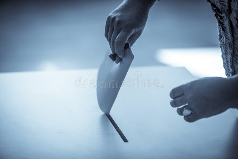 Person Voting, Casting a Ballot Stock Image - Image of document ... Person Voting, Casting a Ballot Stock Image - Image of document ...