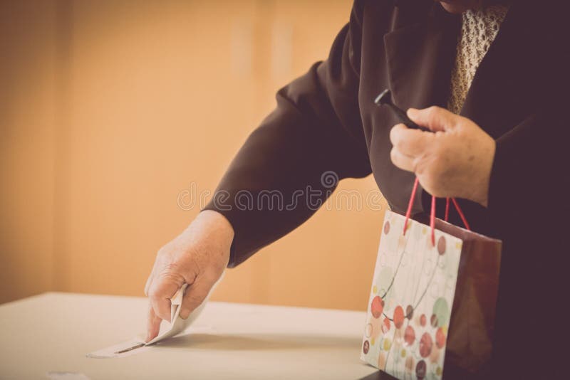 Person Voting, Casting a Ballot Stock Photo - Image of freedom, elect ... Person Voting, Casting a Ballot Stock Photo - Image of freedom, elect ...