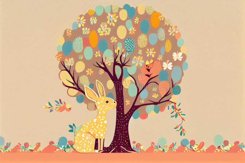 Cartoon Rabbit Resting Stock Illustrations – 261 Cartoon Rabbit Resting ...