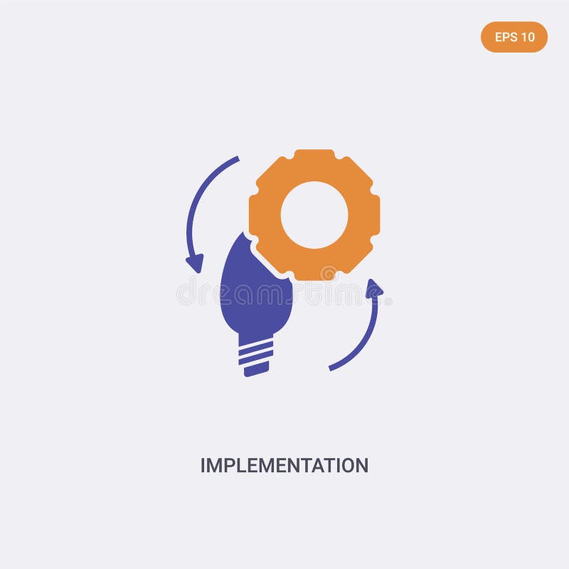 Implementation Icon, Vector Illustration Stock Vector - Illustration of ... Implementation Icon, Vector Illustration Stock Vector - Illustration of ...