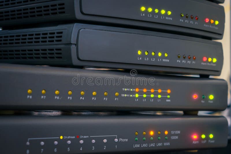 Color Indication on the Interfaces of Office Telephone Routers ...