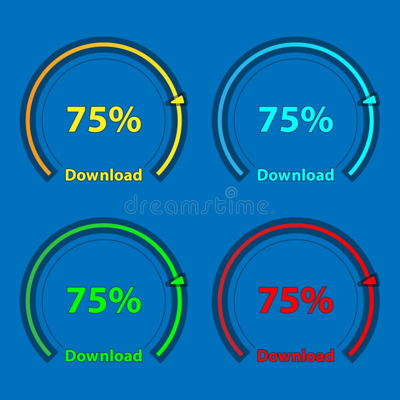 Percentage Indicators Stock Illustrations – 323 Percentage Indicators ...