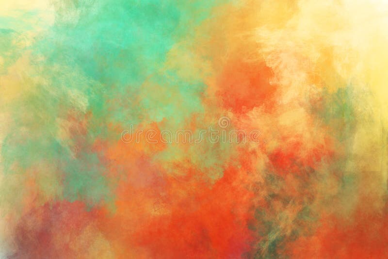 Color Ink Lines Spots Modern Art on Paper Arbitrary Pattern Mixed Media ...